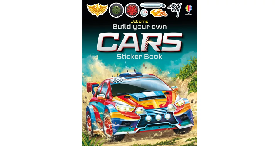 BUILD YOUR OWN CARS STICKER BOOK - Egyéb