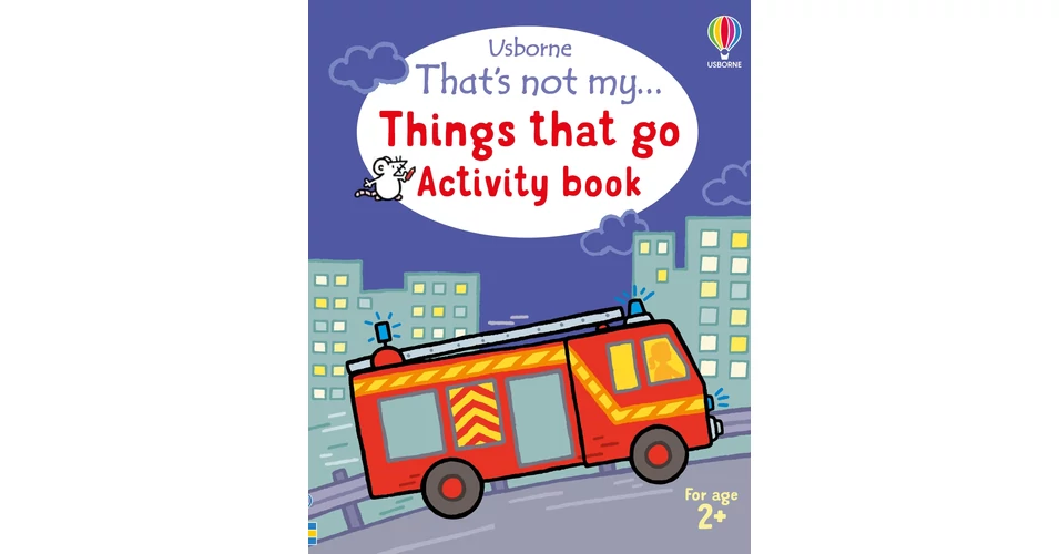 THAT'S NOT MY... THINGS THAT GO ACTIVITY BOOK - Foglalkozató füzetek ...
